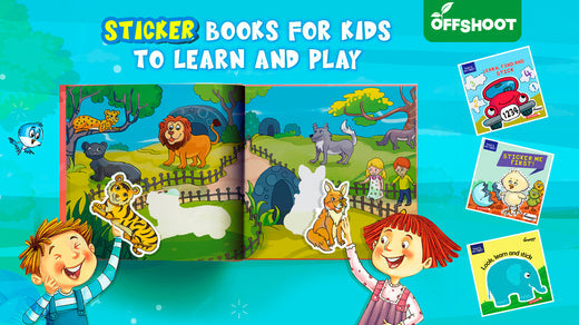 Sticker Books for Kids to Learn and Play – Offshoot Books